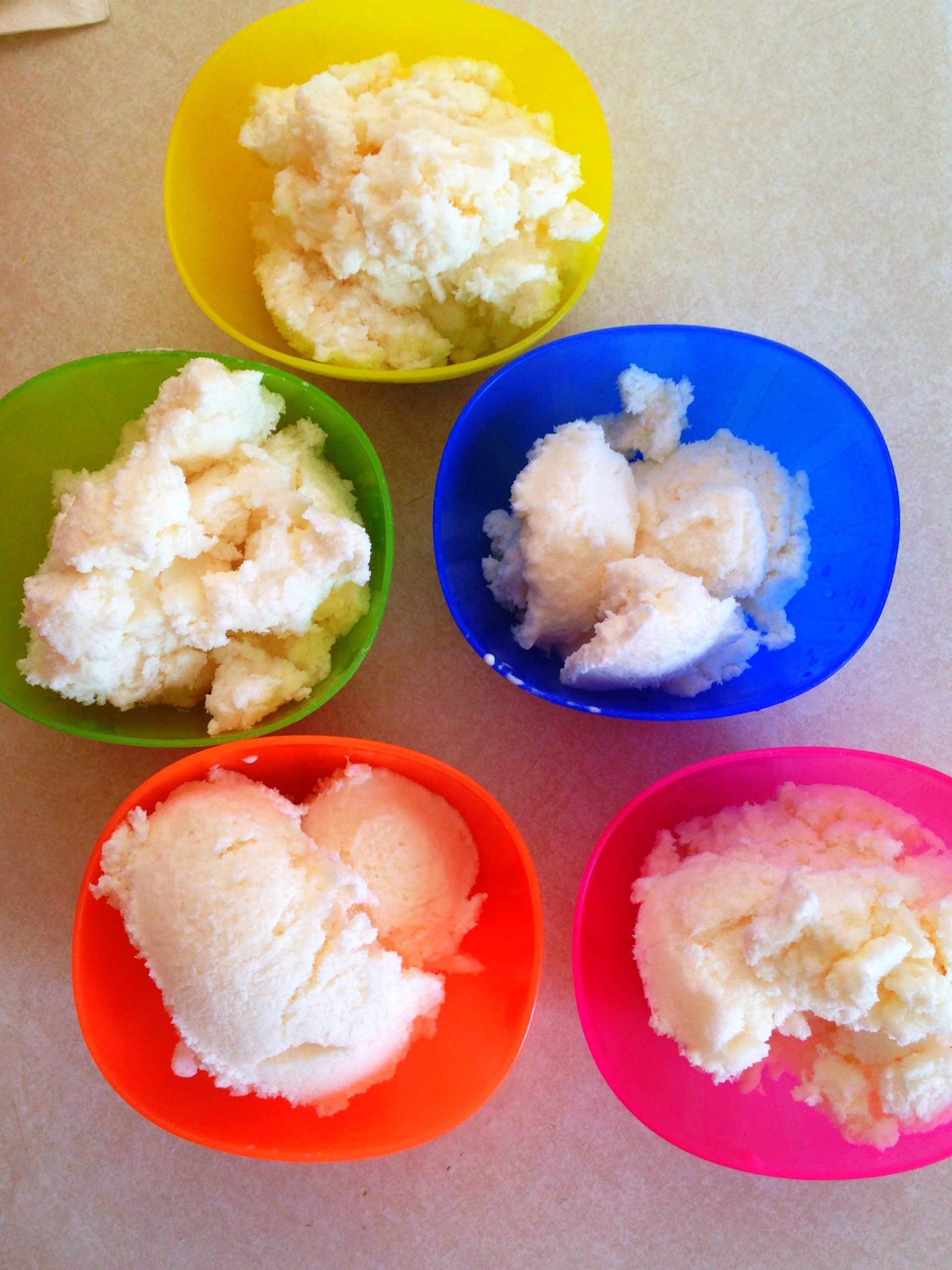 Simple Snow Ice Cream | The Gingham Apron