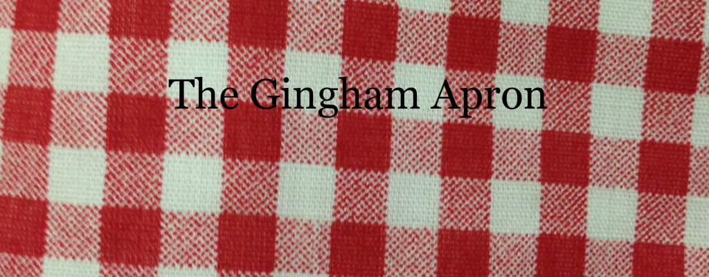 gingham header | The Gingham Apron