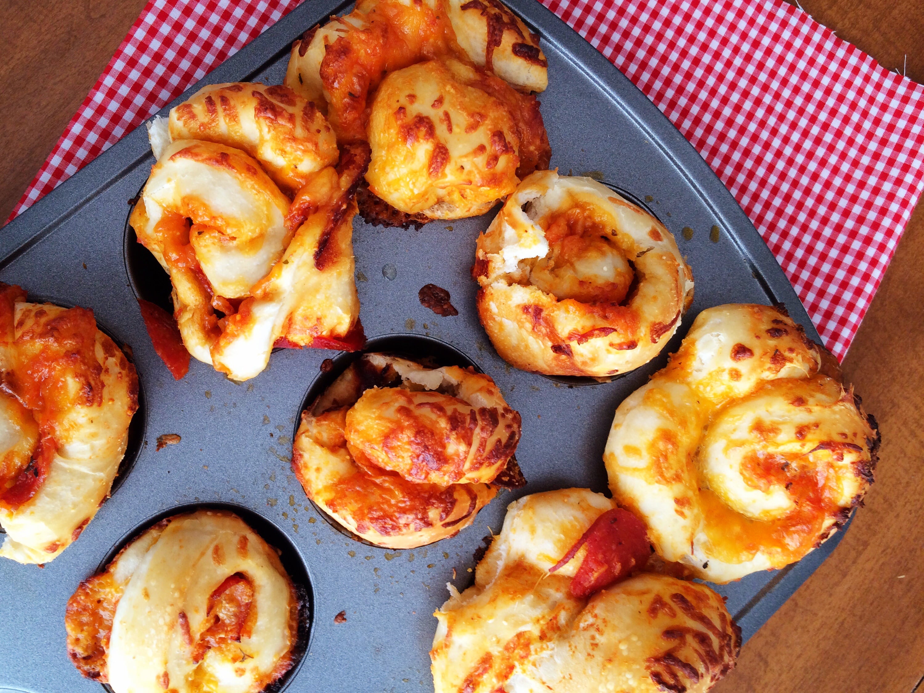Pizza Rolls | The Gingham Apron