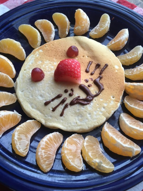 Lion Pancakes for Kids | The Gingham Apron
