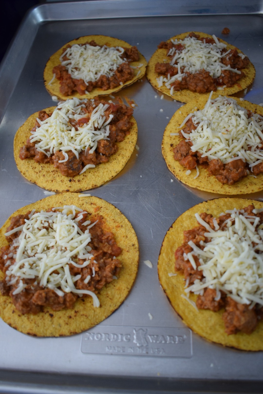 Beef and Bean Tostadas | The Gingham Apron