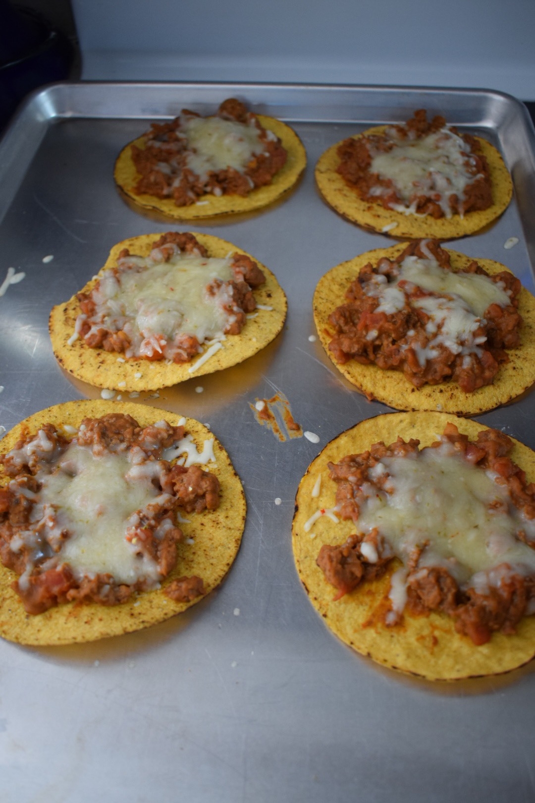 Beef and Bean Tostadas | The Gingham Apron