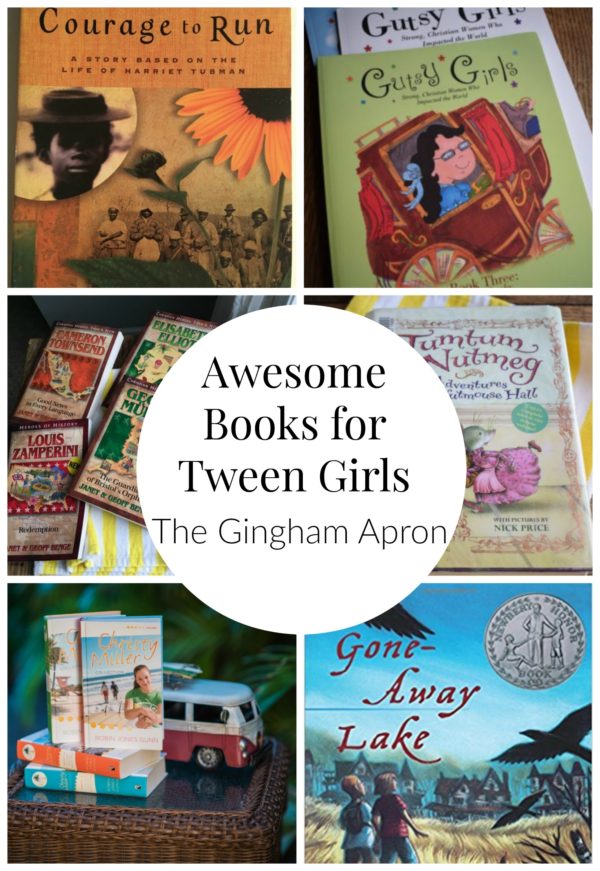 Awesome Books for Tween Girls | The Gingham Apron