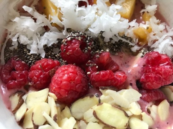 Refreshing Smoothie Bowl | The Gingham Apron