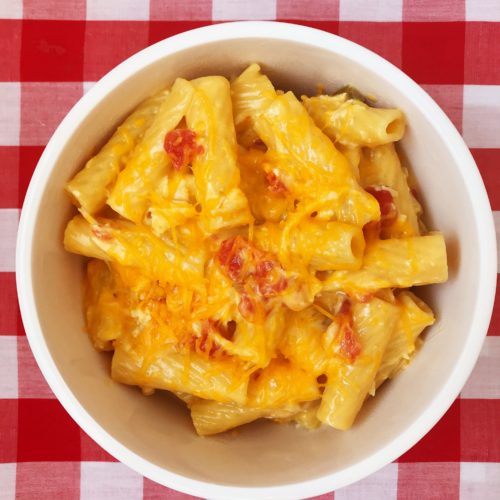 Cheesy Chicken Rigatoni | The Gingham Apron
