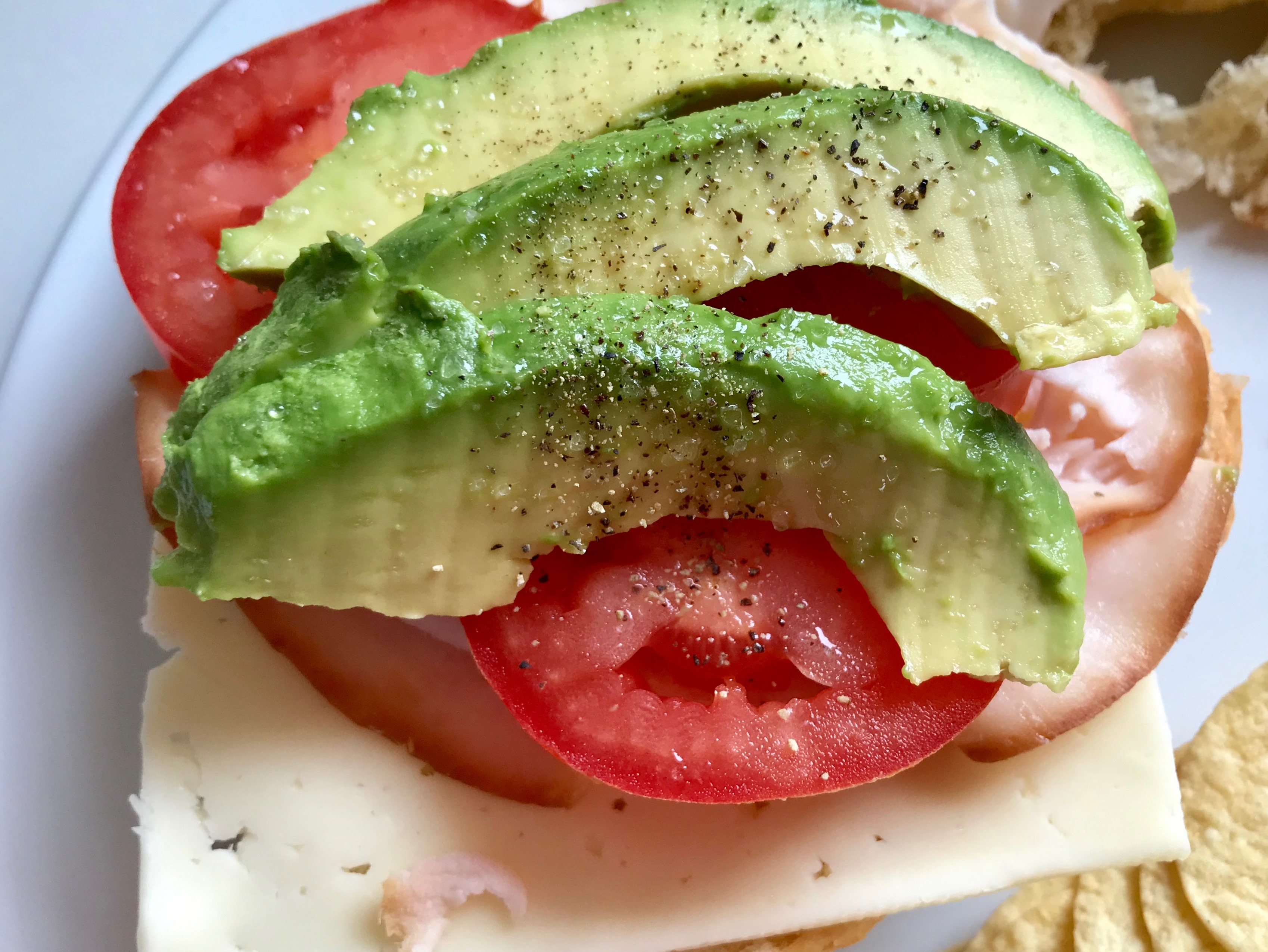 Turkey, Tomato, & Avocado Croissant | The Gingham Apron