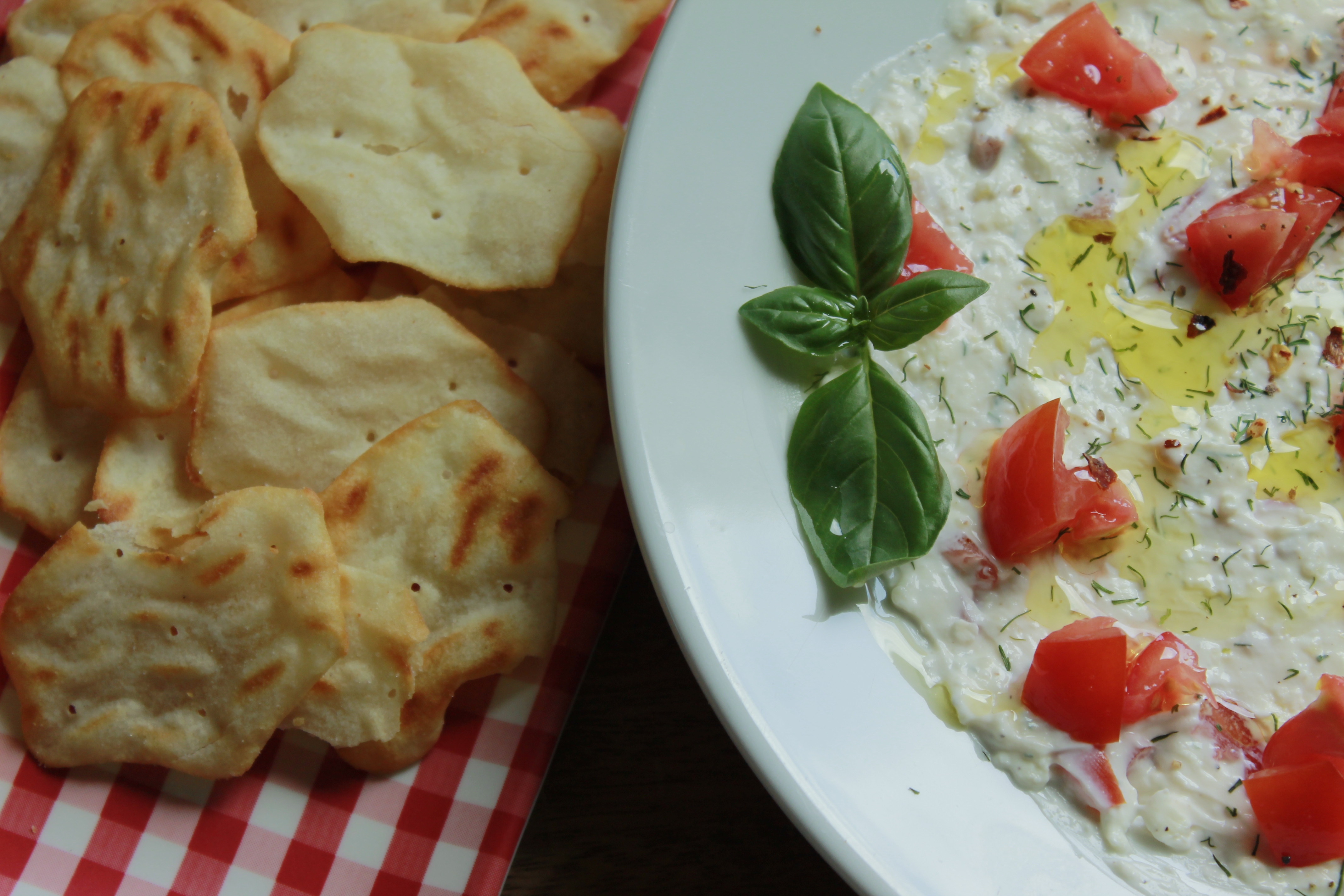 Creamy Feta Dip | The Gingham Apron